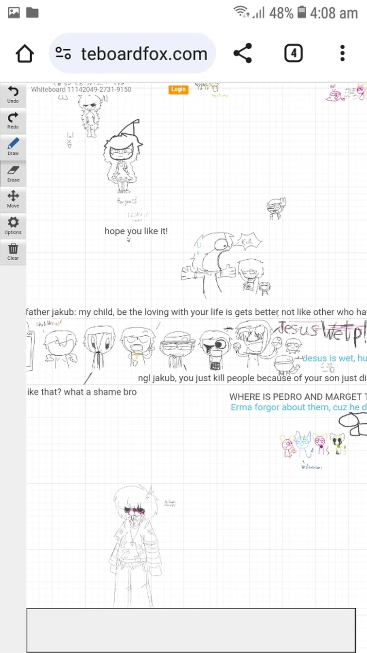 Silly Whiteboard Drawing🙏 | Fandom