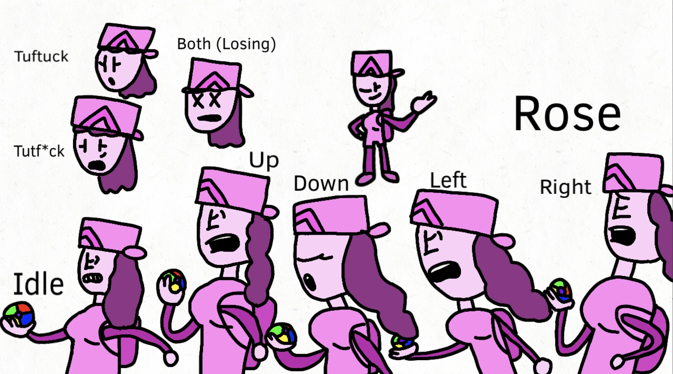 Fanmade D-Side Grey and Shinto! Meet Rose and Tuftuck! | Fandom