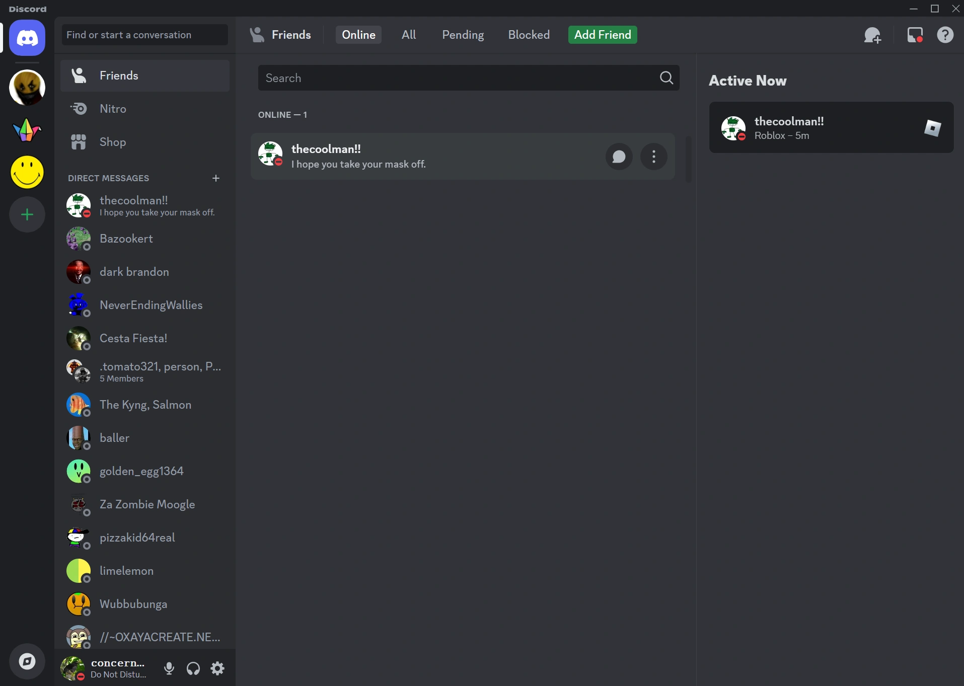 my discord is very peaceful. invite me to your servers | Fandom
