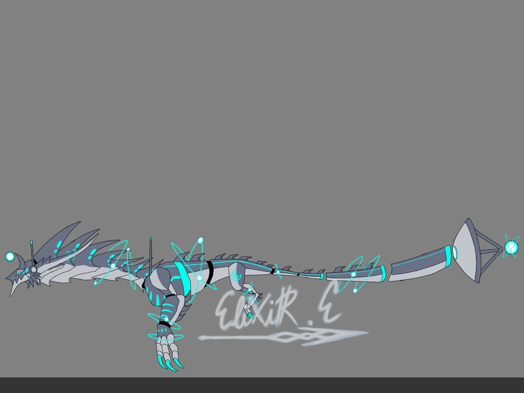 My first robo dragon fan concept vs my latest, did I improve? | Fandom