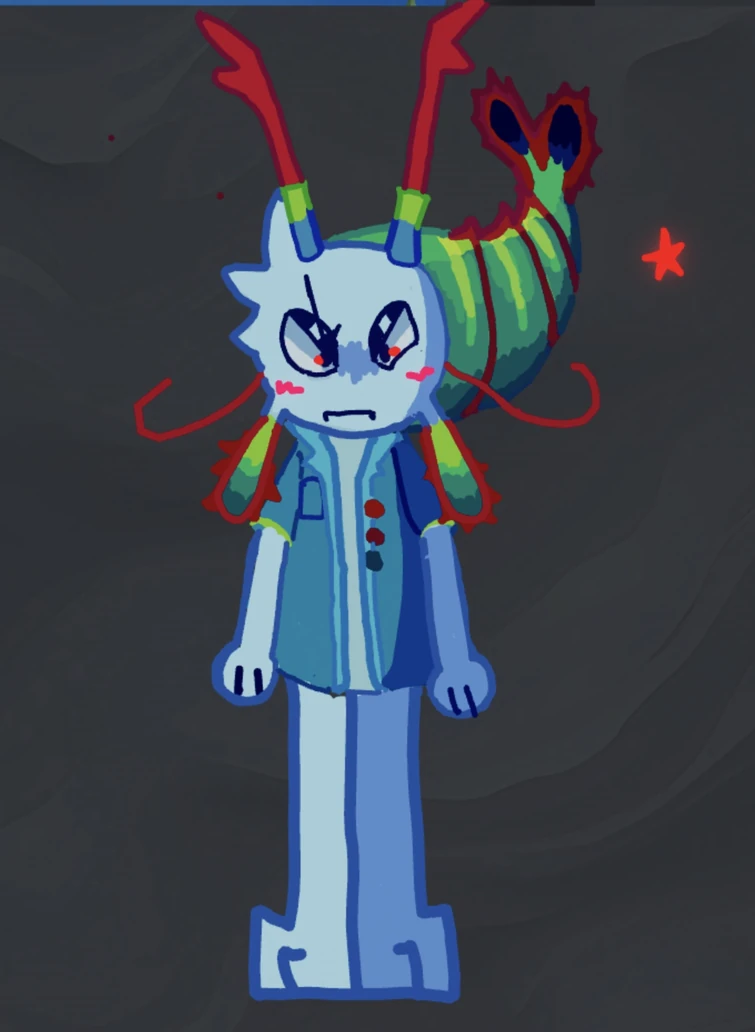 Dandys world fanmade shrimpo skin + normal shrimpo | Fandom