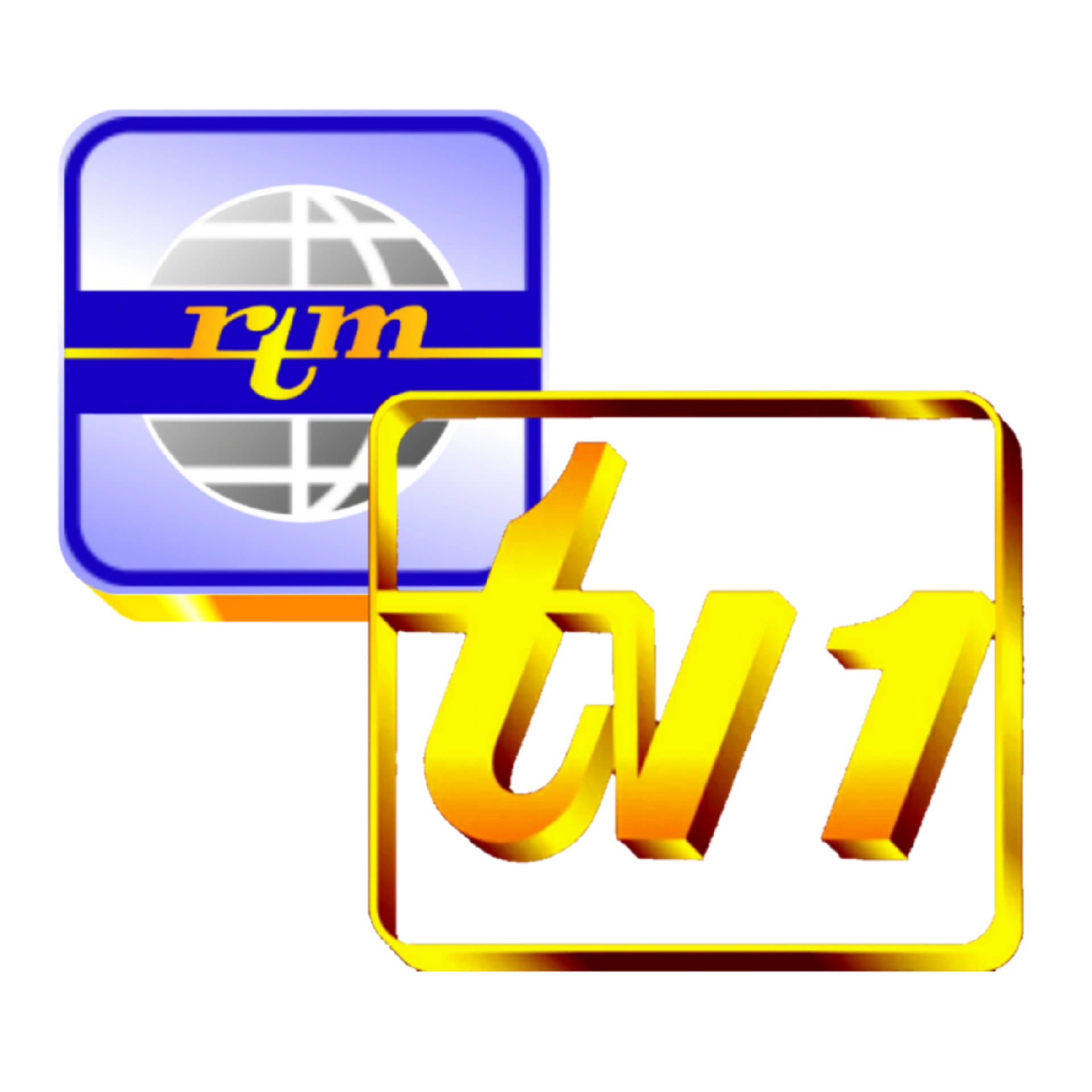 RTM TV1 Logo 3D 1998-1993 PNG | Fandom