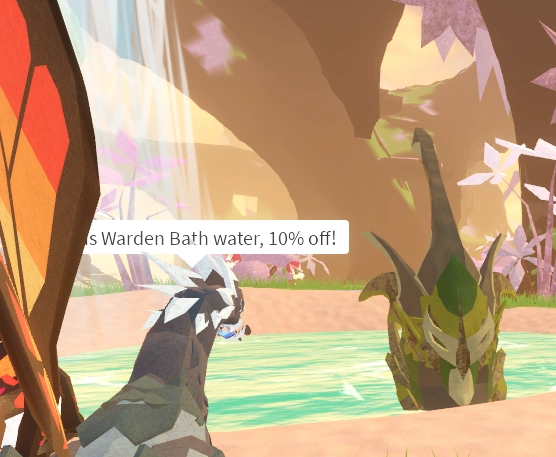 Novus Warden Bath water! | Fandom