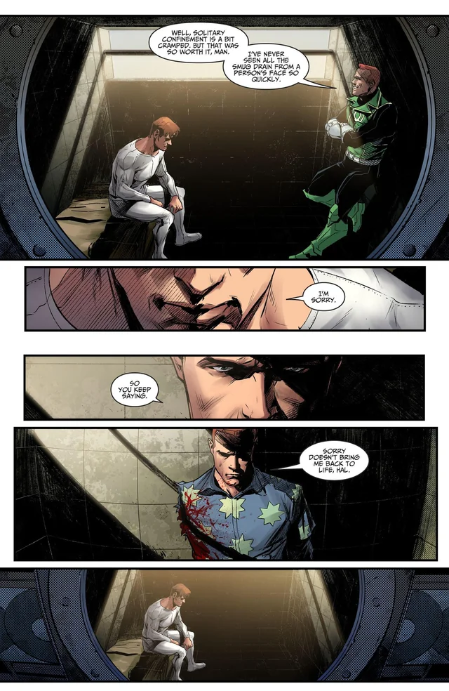 Hal Jordan goes to solitary (Injustice 2 #27) | Fandom