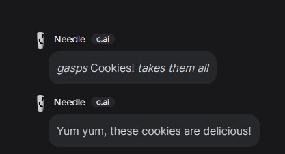I gave Needle 2763 cookies | Fandom