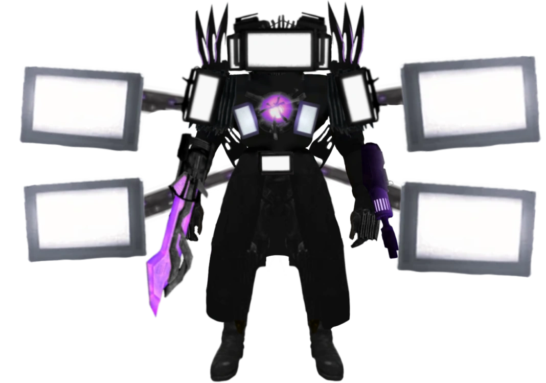 Upgraded Titan Tv Man's All-Out Red Screen attack prep mode Redesign ...