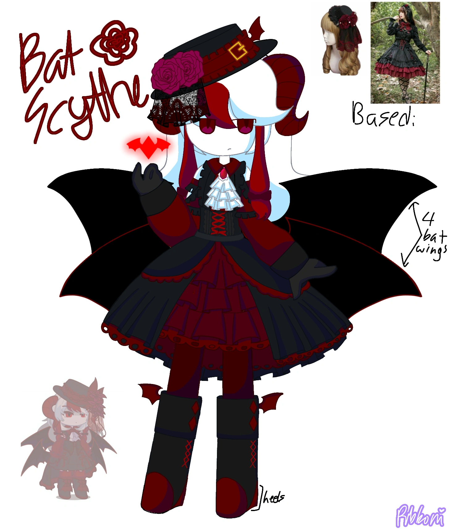 Bat scythe again (phighting oc) | Fandom