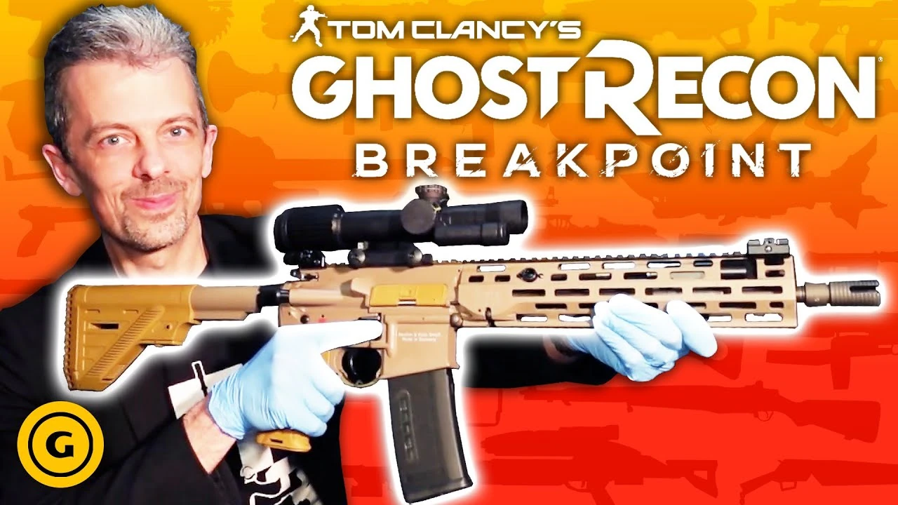 Firearms Expert Reacts to Ghost Recon Breakpoint's Guns by GameSpot | Fandom