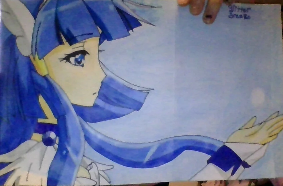 I drew cure beauty/glitter breeze!! | Fandom