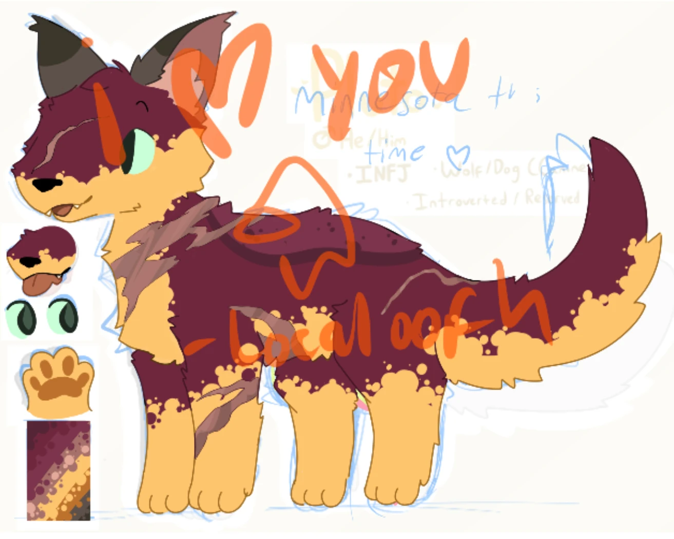 oc ref sheet wip!,!,!!! | Fandom