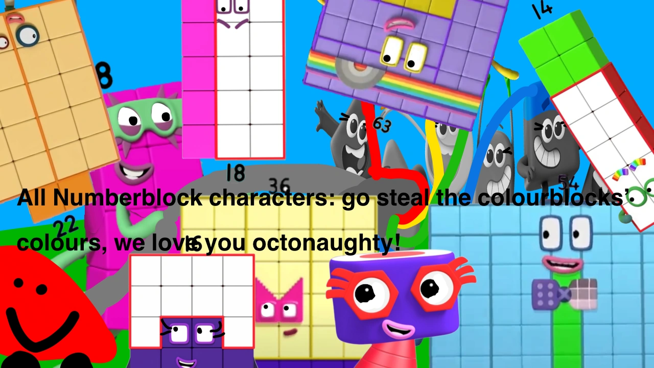 Numberblocks but everyone loves octonaughty episode 1: | Fandom