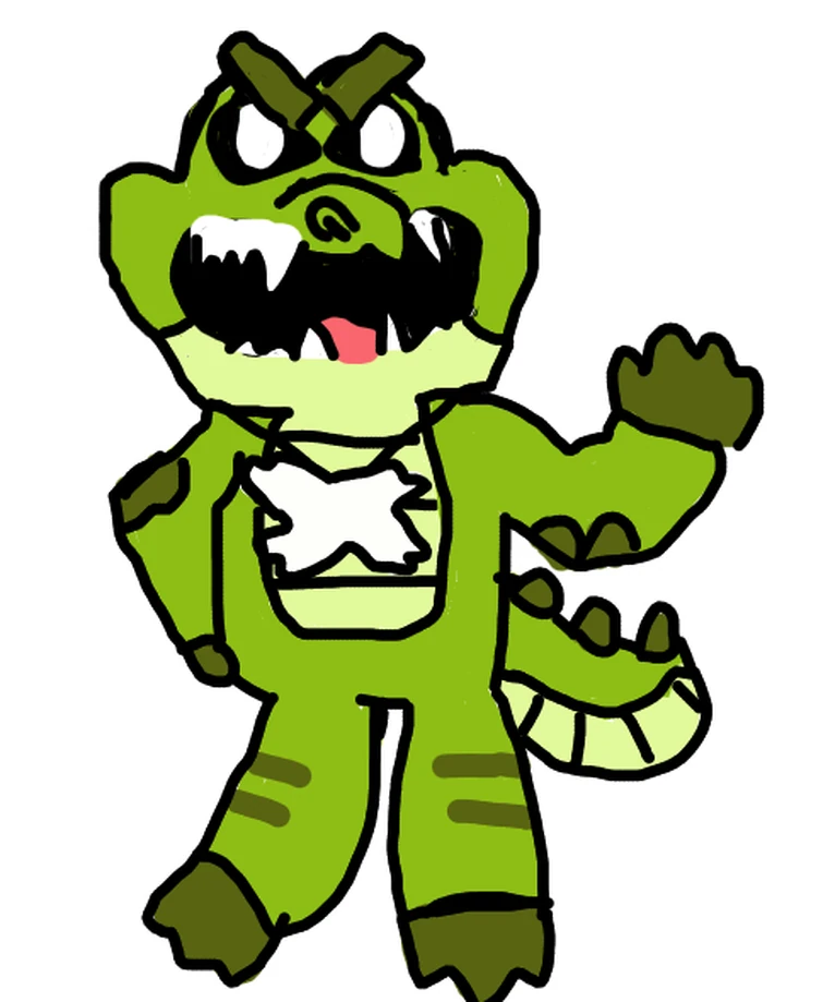 have some terrible art of the staircase gator | Fandom