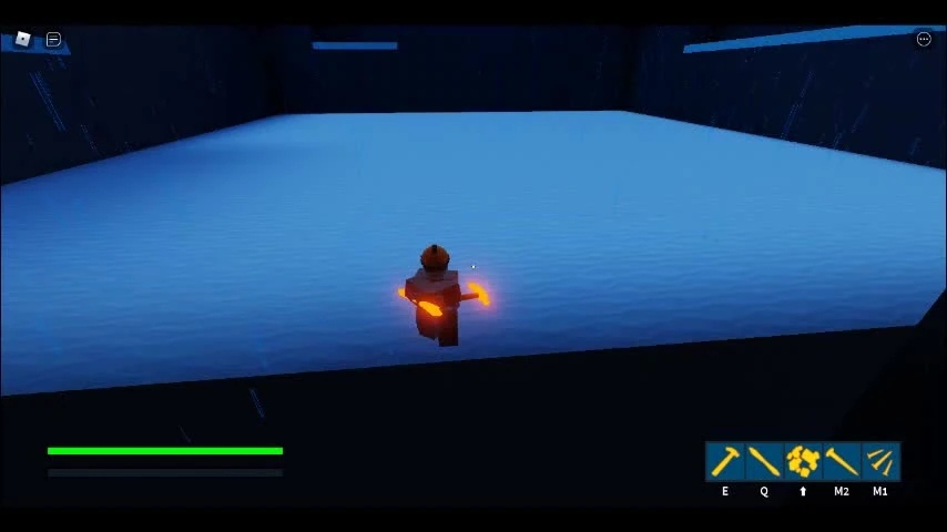 Not sure if this is a good time for beating up Bloxxerman as Bloxxer ...