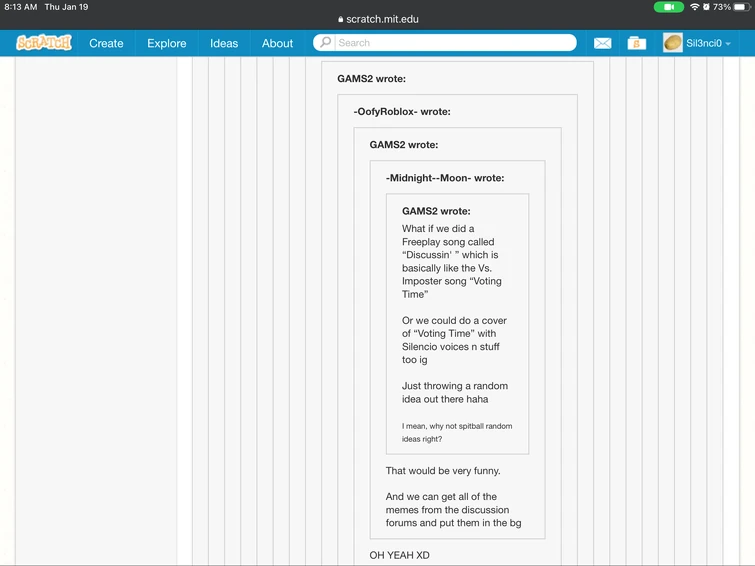 Casual day at the development chat | Fandom