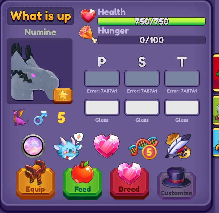 Trading/Swapping Pure Dream Error Numine | Fandom