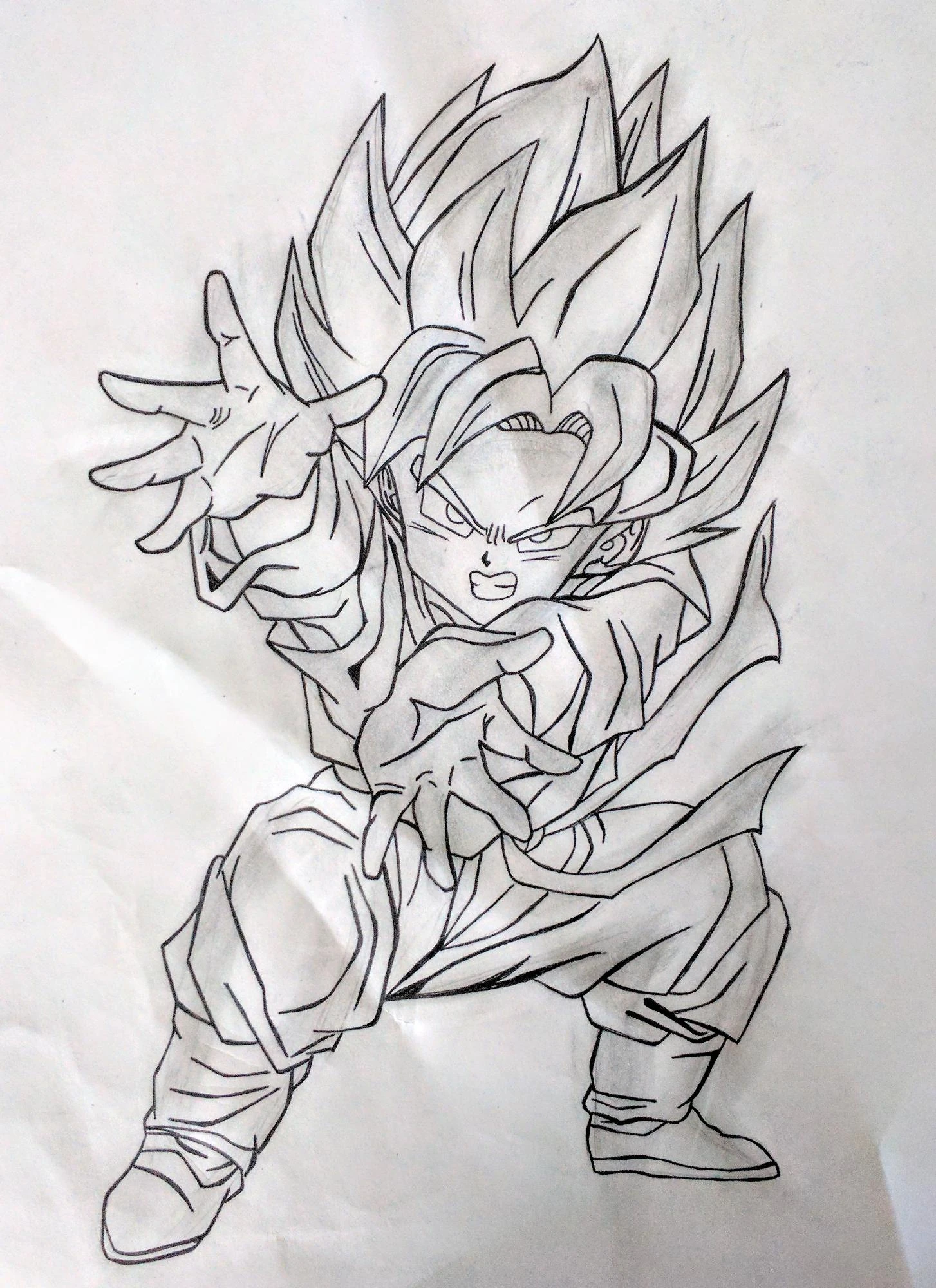 SSJ Goten Sketch | Fandom
