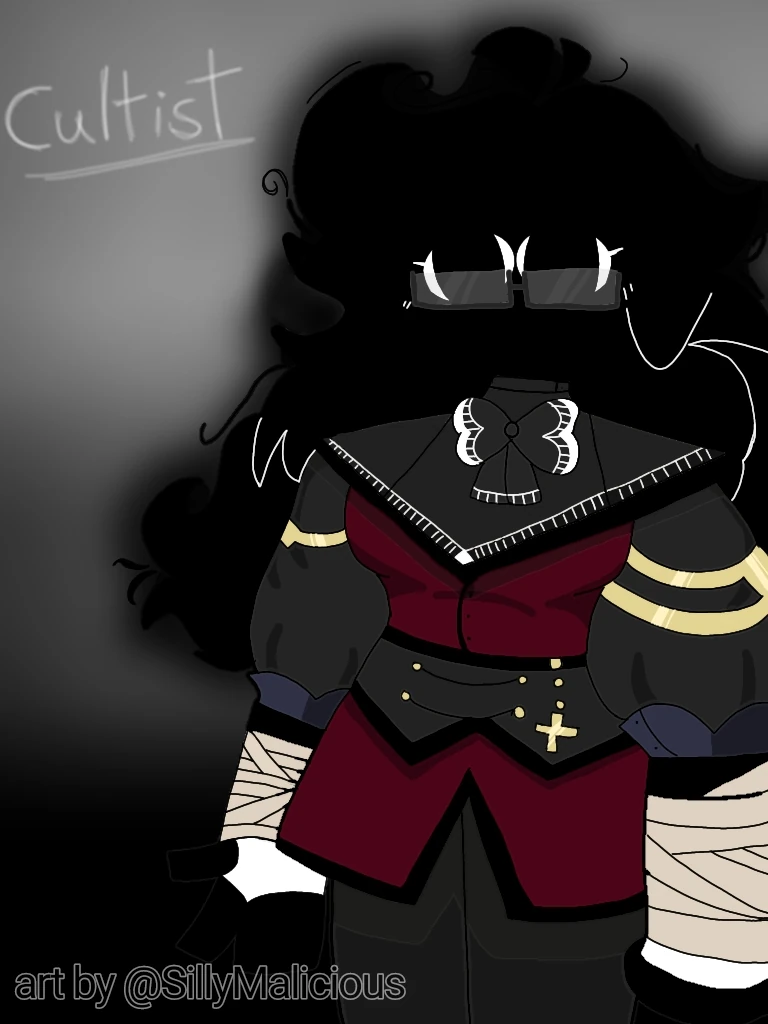 Ehm, Kinda messed up art but okay... Anyway Cultist art!! | Fandom