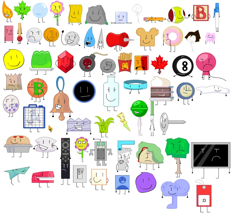 The BFDI Cast In An Alternate Timeline. | Fandom