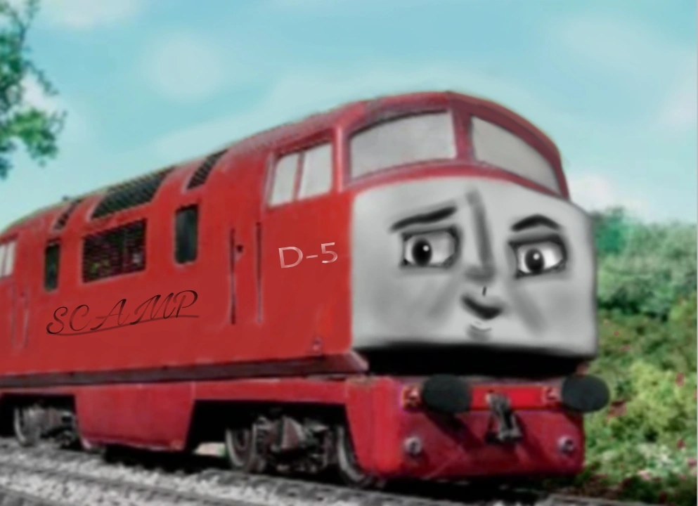 Scamp, The Red Diesel Engine. | Fandom