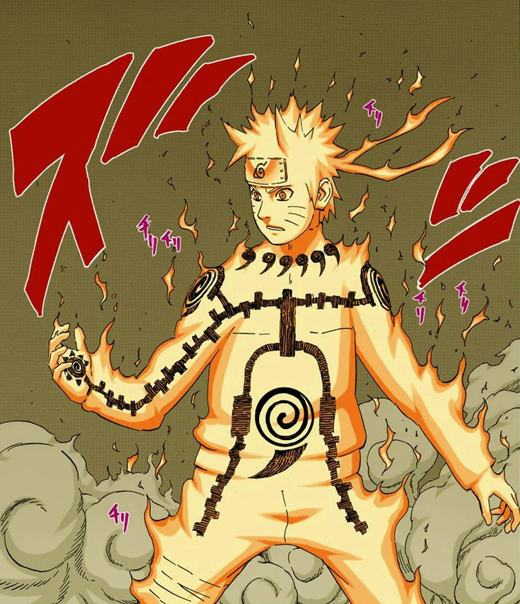 Qual dessas duas transformações concede mais força física ao Naruto ...