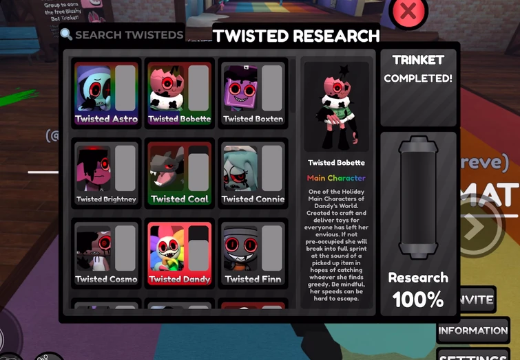 What trinkets for BOBETTE? | Fandom