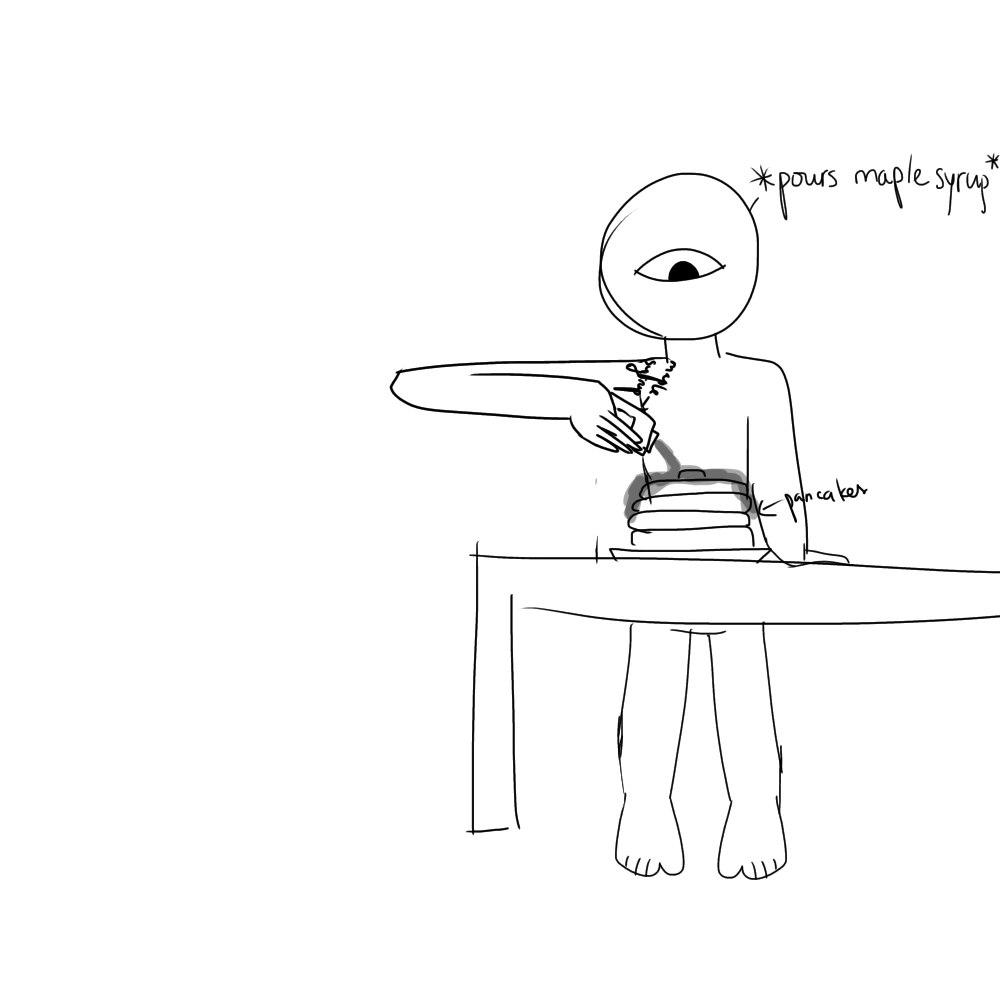 seek got his pancakes blown up by spaghetti noodle arm figure 😭😭 | Fandom