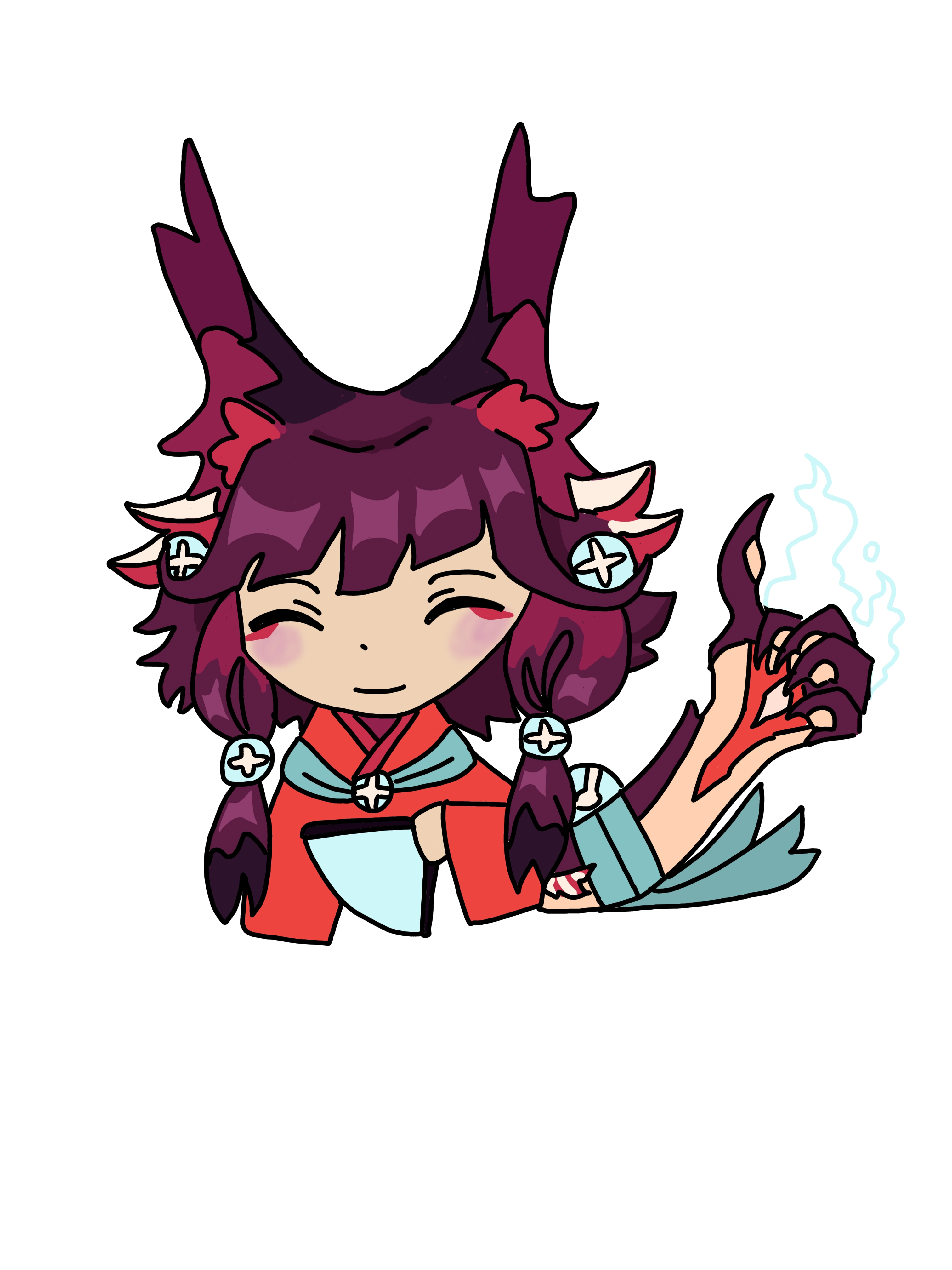 Day 2 of drawing my humanized creatures as chibis! | Fandom