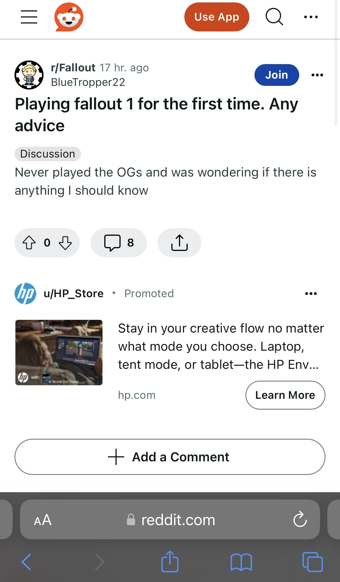 Why did this get downvoted? | Fandom