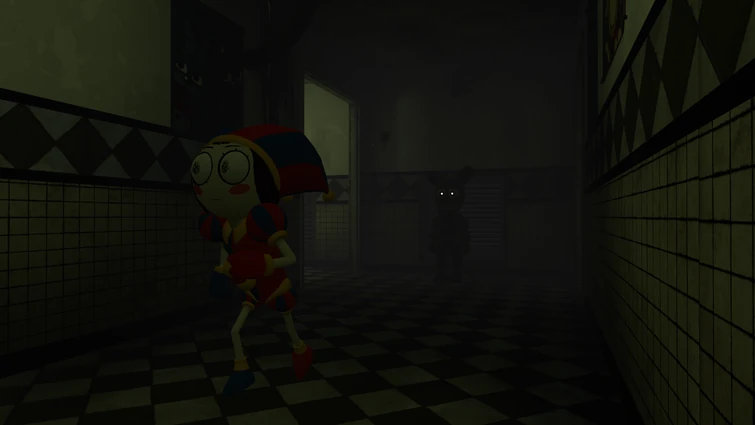 Pomni encounters Springtrap (VRChat, REMAKE)! | Fandom