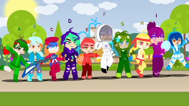 finished humanized A-J | Fandom