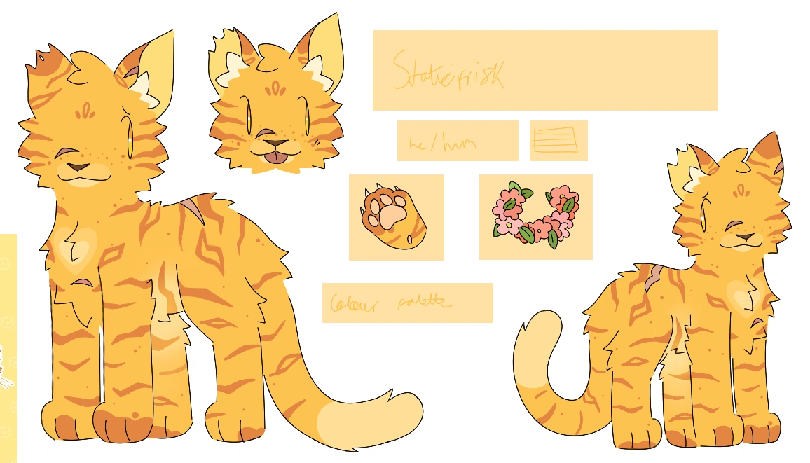 warrior cat oc ref sheet wip ^_^ | Fandom