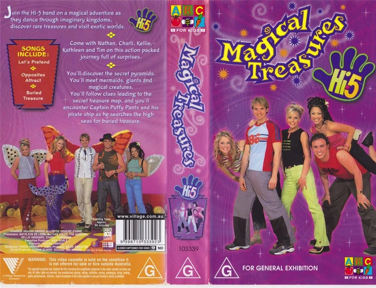 Hi-5 VHSs ABC Version | Fandom