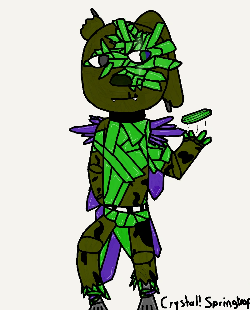 Crystal Springtrap (OC) | Fandom