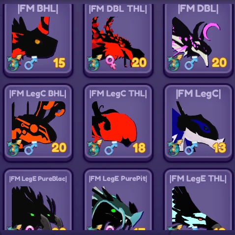 Trading Dragon Inv (MLF: Coins!) + Rev Auction | Fandom