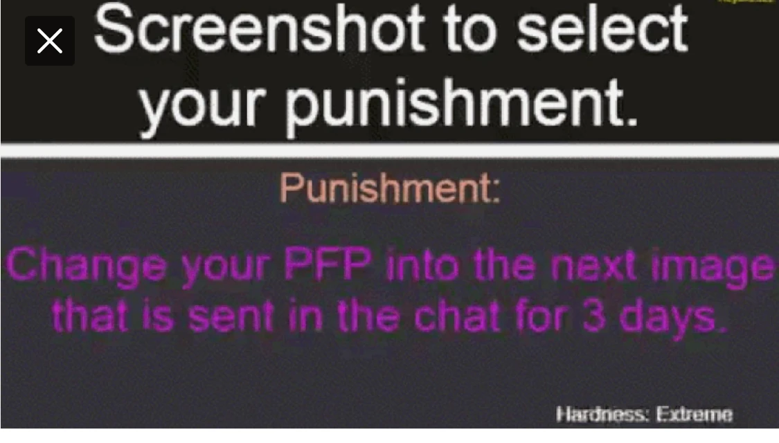 First person to send a picture will be my pfp (nothing that will get me ...