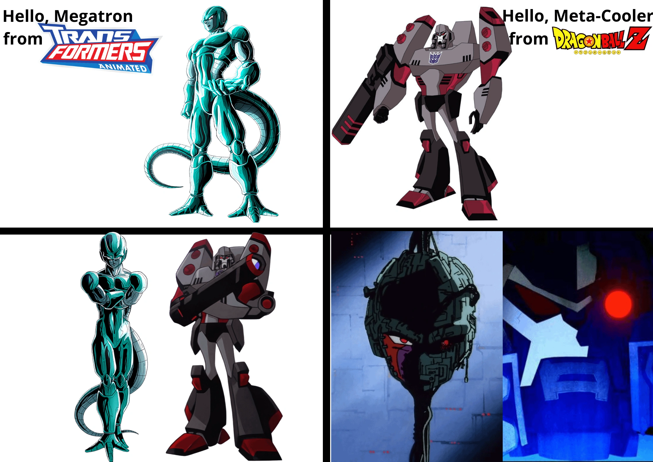 Megatron's head design from Transformers Animated is a reference to ...