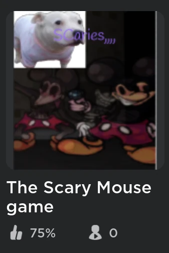 the scary mouse game and how it started…… | Fandom