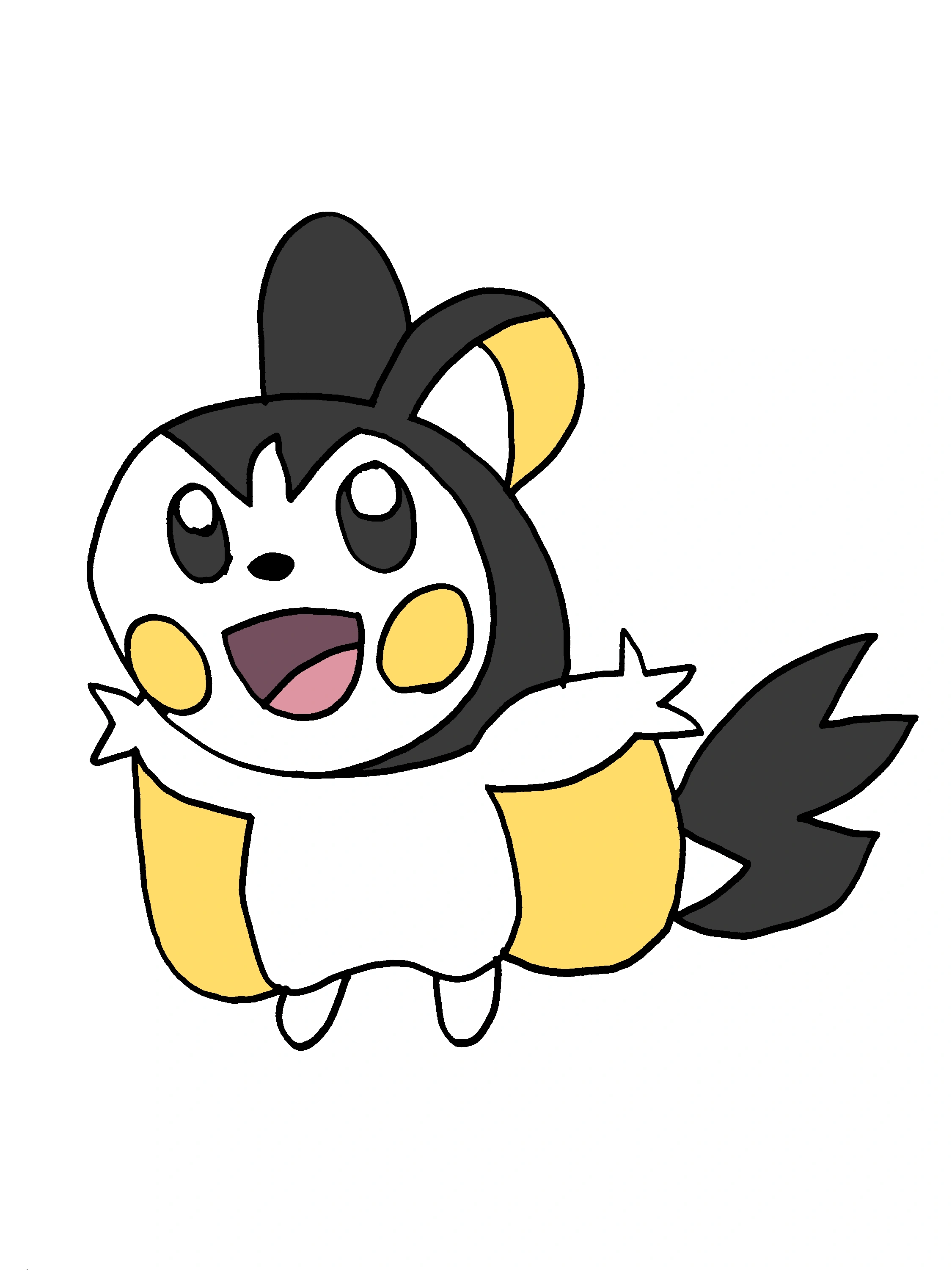 My drawing of Emolga | Fandom