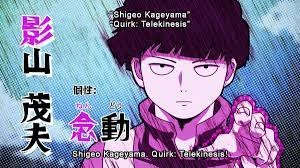 mob in my hero academia | Fandom