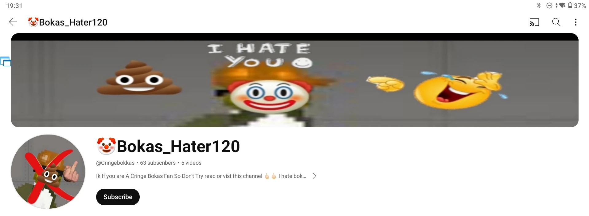 Warning:Bok Kas hater Detected Report him | Fandom