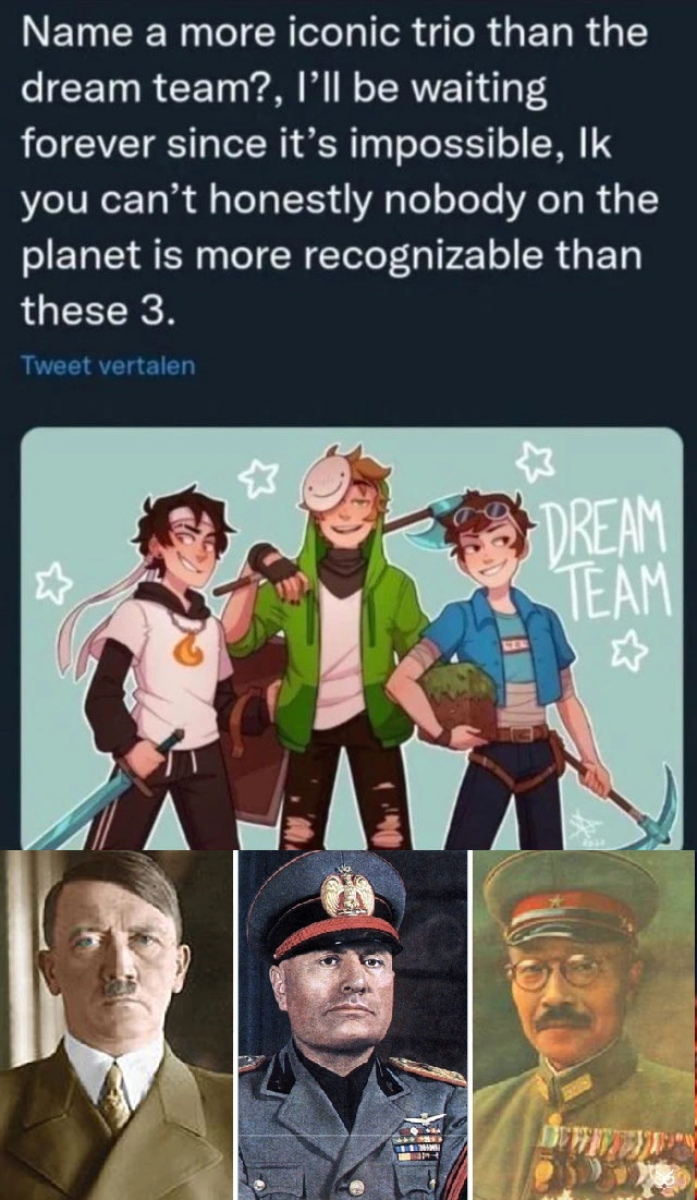 Name a more iconic trio than the dream team, I'll wait... | Fandom