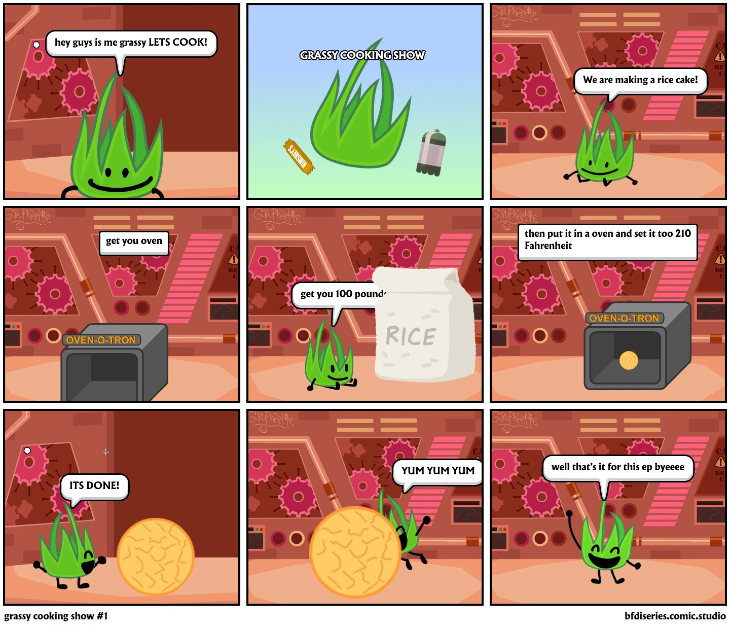 grassy cooking show #1 | Fandom