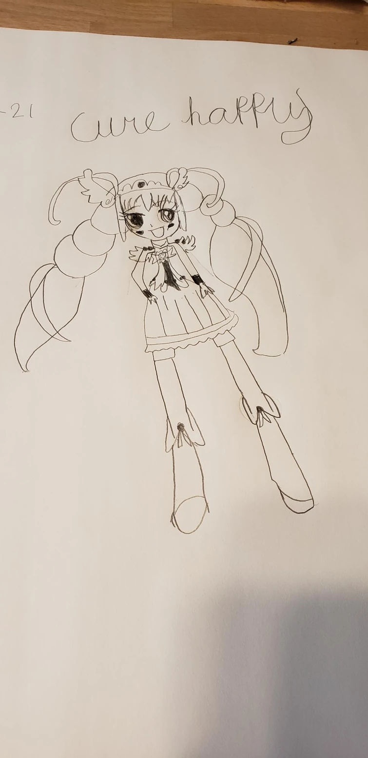 Cure happy drawing | Fandom