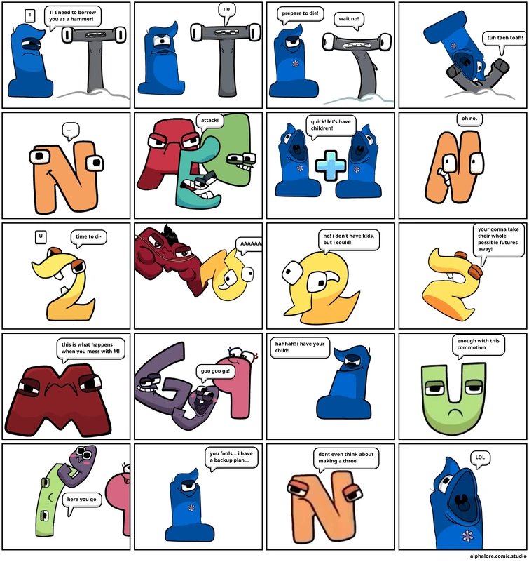 Alphabet Battle: Part T and U | Fandom