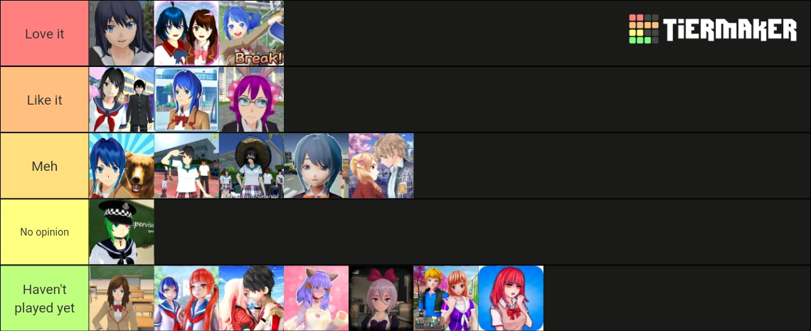 School Simulator Games Tier Lists | Fandom