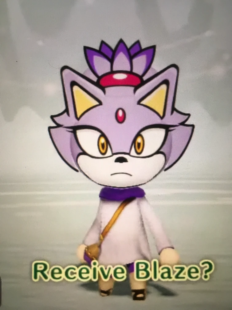 Blaze the cat in miitopia | Fandom