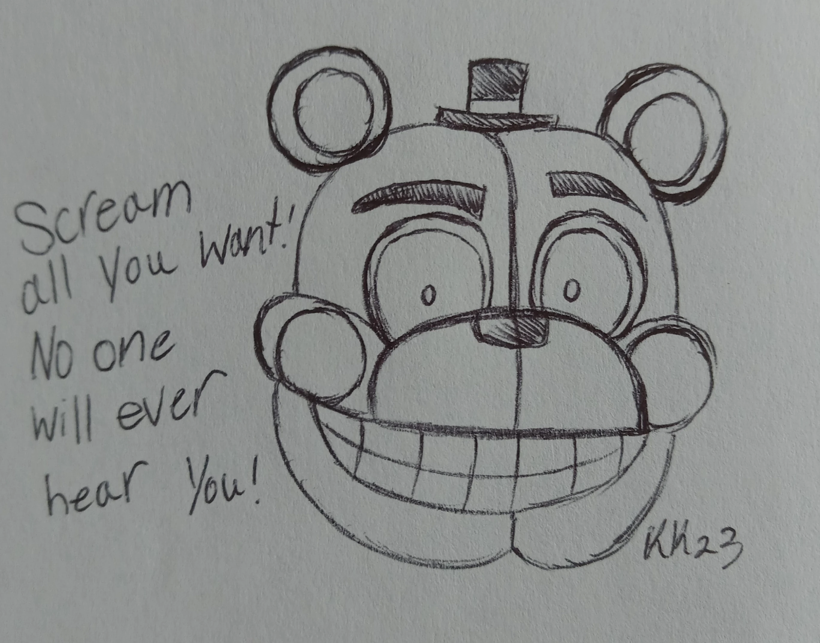 Funtime Freddy Sketch | Fandom