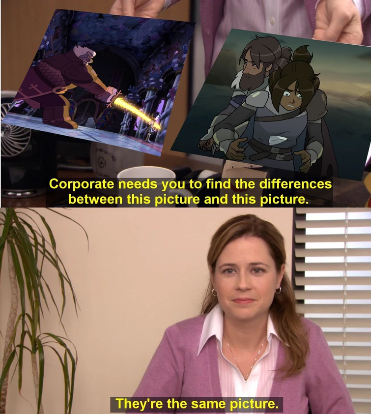 This meme was funnier in my head lol (spoilers for Centaurworld and ...