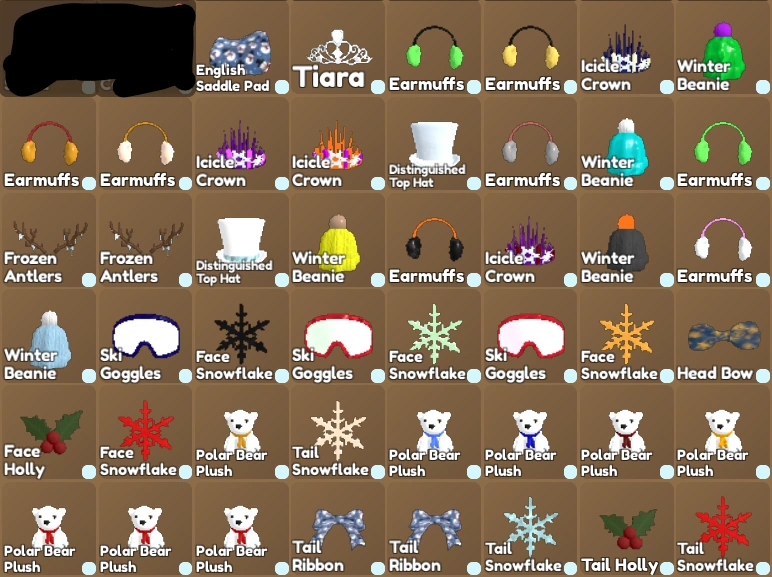 Selling winter, holiday + val accs! | Fandom