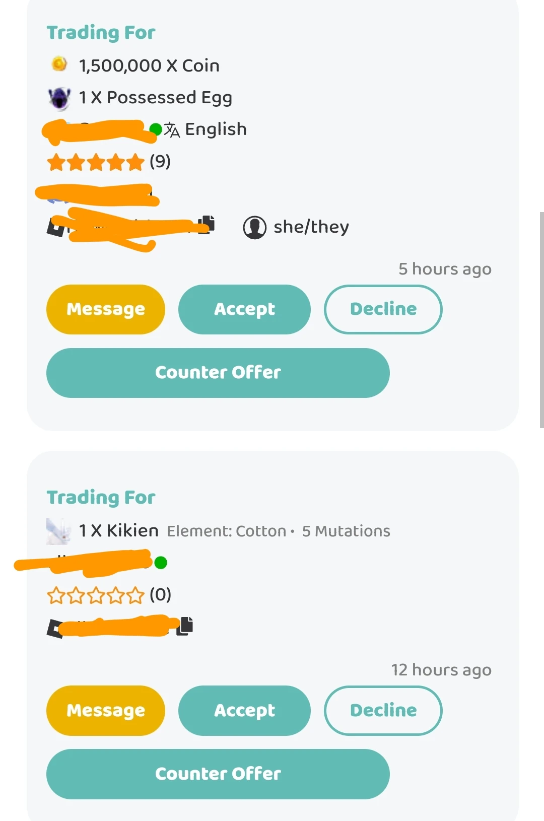 Do I accept one of these offers for my lumen? | Fandom